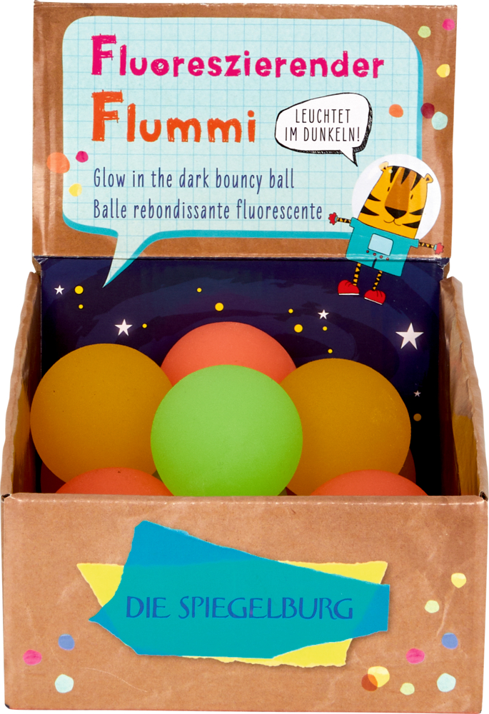 Fluoreszierender Flummi - Bunte Geschenke | 21951