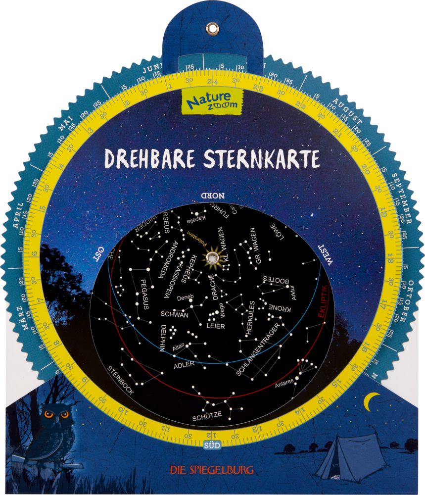 Drehbare Sternkarte - Nature Zoom | 21943